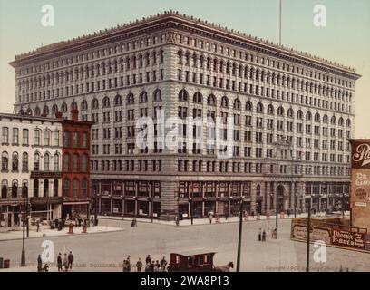 Ellicott Square Building, Buffalo, New York State, USA Stock Photo - Alamy