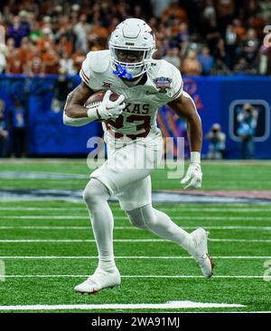 Texas running back Jaydon Blue (RB03) poses for a portrait at the NFL ...