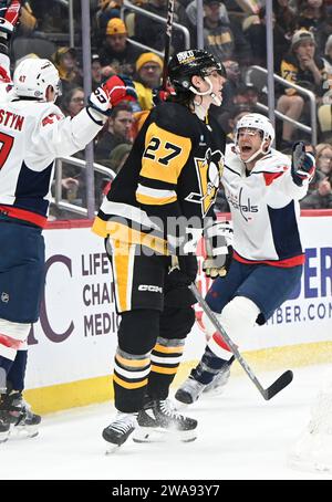 Pittsburgh Penguins' Ryan Graves during the second period of an NHL ...