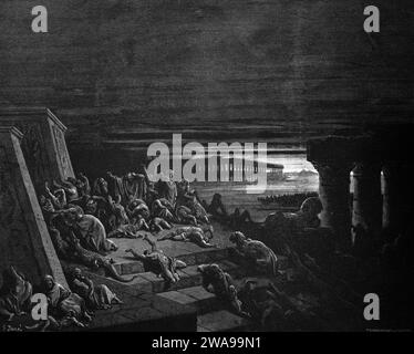 Bible, The Plague. First Book of Moses, Moses, Old Testament, Genesis ...