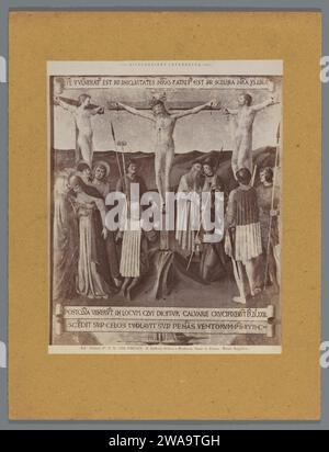 Photo production of a painting of the crucifixion of Christ by Peter ...