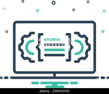 Icon for compile,organize Stock Vector Image & Art - Alamy