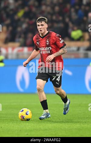 Alex Jimenez (Milan) ;during the Italian Serie A match between Milan 3 ...