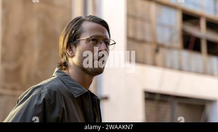 HIT MAN, Glen Powell, 2023. © Netflix / Courtesy Everett Collection ...