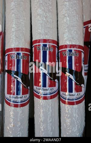 Whale for sale, Bergen fish market, Norway Stock Photo - Alamy