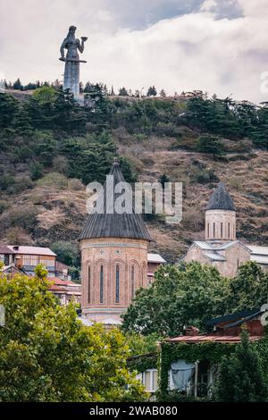 Kartlis Deda, Mother of Georgia Statue, Old Town of Tiflis, Tbilisi ...