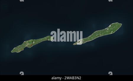 Little Cayman - Cayman Islands highlighted on a high resolution ...