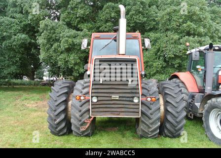 A Massey Ferguson 4840 tractor parked on display at the 48th Historic ...