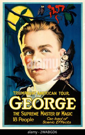 The Magician George - The Supreme Master of Magic - Magic Show poster ...