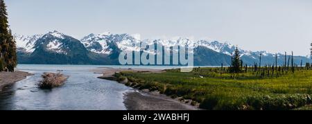 Beautiful landscape shot of The Denali National Park, Alaska, USA Stock ...