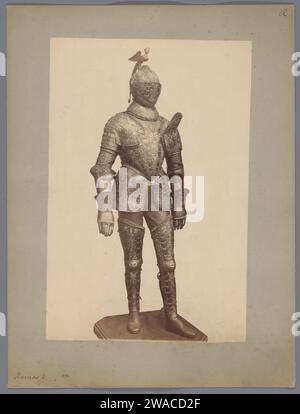Harness with helmet, anonymous, 1850 - 1900 photograph photographic ...