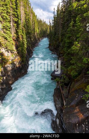 view of Numa Falls, Kootenay National Park, Banff, Canada Stock Photo ...