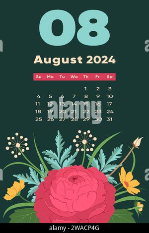 2024 calendar with world map Stock Vector Image & Art - Alamy