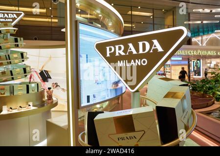 SINGAPORE - NOVEMBER 07, 2023: Christmas Tree made up of exclusive ...