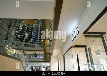 SINGAPORE - NOVEMBER 05, 2023: COS storefront in the Shoppes at Marina ...