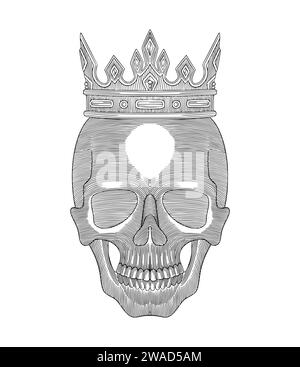 Gothic sign with skull, grunge vintage design t shirts Stock Vector ...