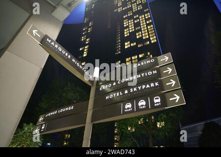 SINGAPORE - NOVEMBER 05, 2023: directional signs as seen inside the ...