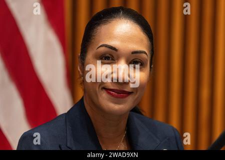 Tania Kinsella attends Police Commissioner Edward Caban 'State of the ...