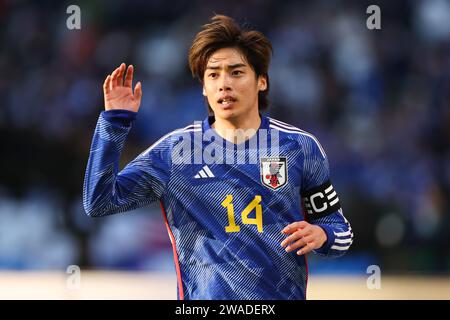 Junya Ito (JPN), JANUARY 1, 2024 - Football / Soccer : TOYO TIRES CUP 2024 match between Japan 5 ...