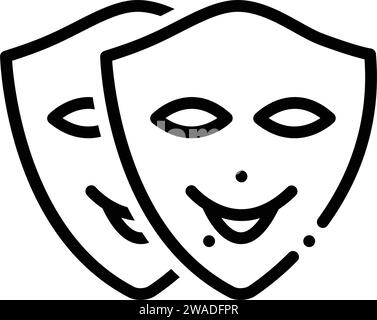 Icon for cosplay,roleplay Stock Vector Image & Art - Alamy