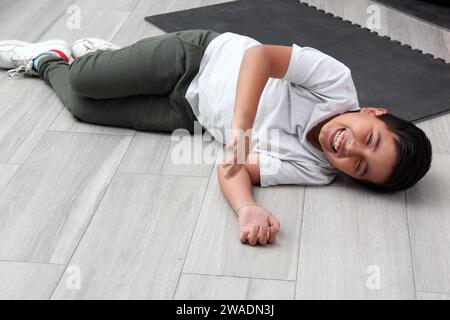 Latino child has a laughing attack due to Emotional Lability ...