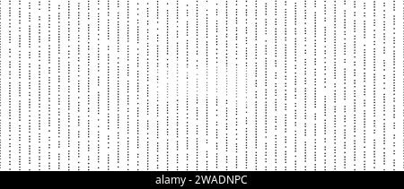 Dotted lines seamless pattern. Stippled line background. Vertical dot ...