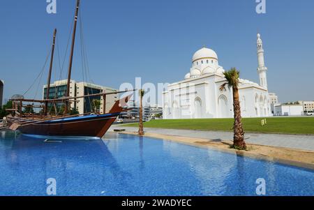 The Sheikh Rashid Bin Mohammed Masjid in Dubai, UAE Stock Photo - Alamy
