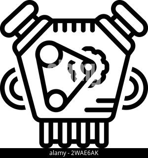 Icon for engines,motor Stock Vector Image & Art - Alamy