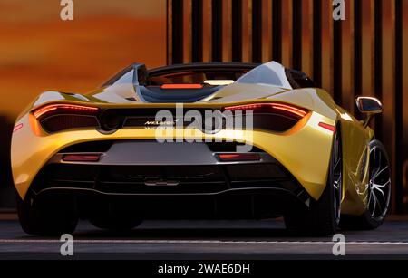 McLaren 720S Spider - Lighter, Stronger, Faster Stock Photo - Alamy