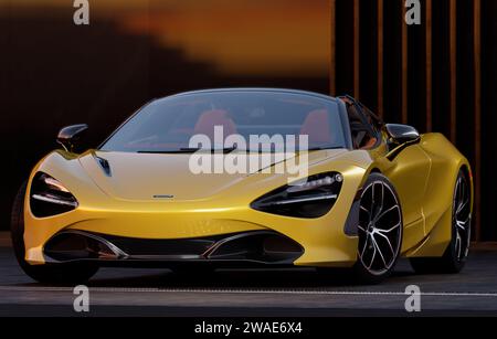 McLaren 720S Spider - Lighter, Stronger, Faster Stock Photo - Alamy