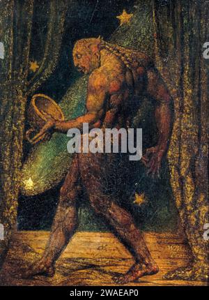 'The Ghost of a Flea' by William Blake (circa 1819) is a tempera and ...