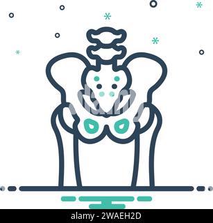 Icon for hip,pelvis Stock Vector Image & Art - Alamy