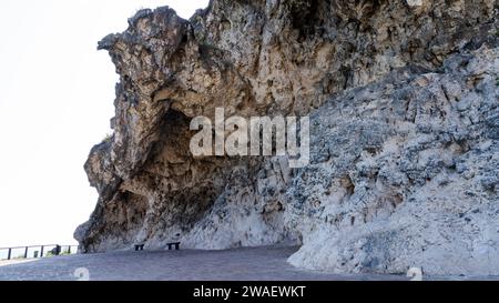 Marneef Cave and Blowholes are in proximity of Mughsaii Beach and a ...