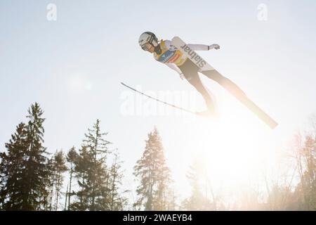 Nika Prevc (Slowenien), AUT, FIS Viessmann Skisprung Weltcup, Alpen Arena Villach, Wettkampf ...