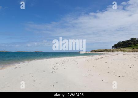 Bar Point Beach, St Mary's, Isles of Scilly, England, UK Stock Photo ...