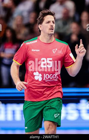 Flensburg, Germany. 04th Jan, 2024. Handball: International match ...