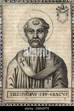 Pope Telesphorus was an early Christian pope who served during the 2nd ...