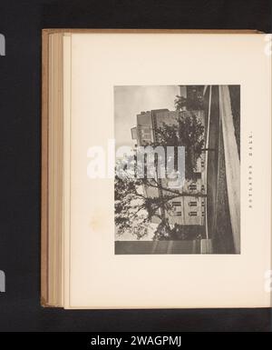 A photograph of Boylston Hall at Harvard College, capturing the ...