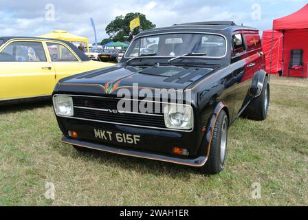 A 1968 Bedford HA van parked on display at the 48th Historic Vehicle ...