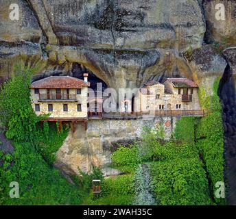 The Monasteries of Meteora. The place of Eastern Orthodox Church monks ...