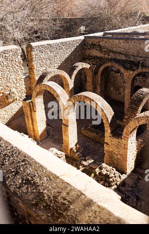 Arab Baths in Ronda, 13th century, Ronda, Andalucia, Spain Stock Photo ...