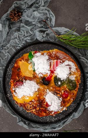 Bolo do Rei or King's Cake, Made for Christmas, Carnavale or Mardi Gras ...