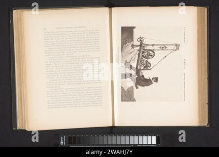 Sailor operates the Sigsbee probe machine, c. 1870 - in or before 1880 ...