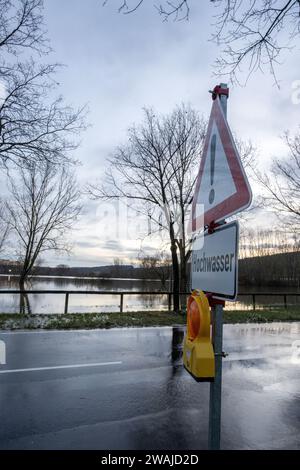 Ebing, Germany. 05th Jan, 2024. In Ebing in the district of Bamberg, a ...