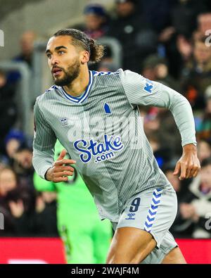 Everton's Dominic Calvert-Lewin in action during the Premier League ...