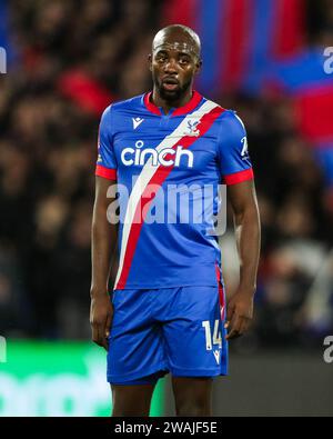 Crystal Palace's Jean-Philippe Mateta takes penalty kick that is saved ...