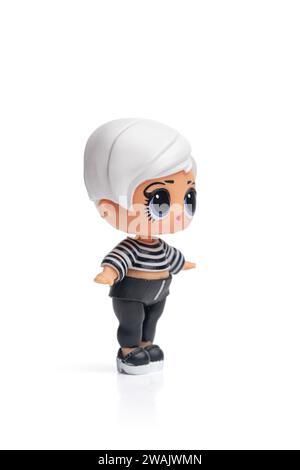 Little L.O.L. on a white background. Surprise dolls Stock Photo - Alamy