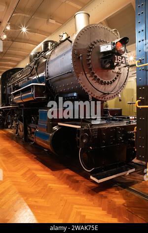 1909 Baldwin Consolidation steam locomotive, on display at The Henry ...