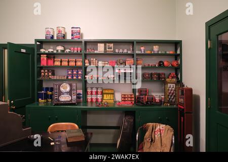 Interior of Gas Museum Stock Photo - Alamy