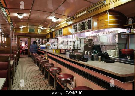 Lamy's Diner, built by the Worcester Lunch Car Company and opened in ...